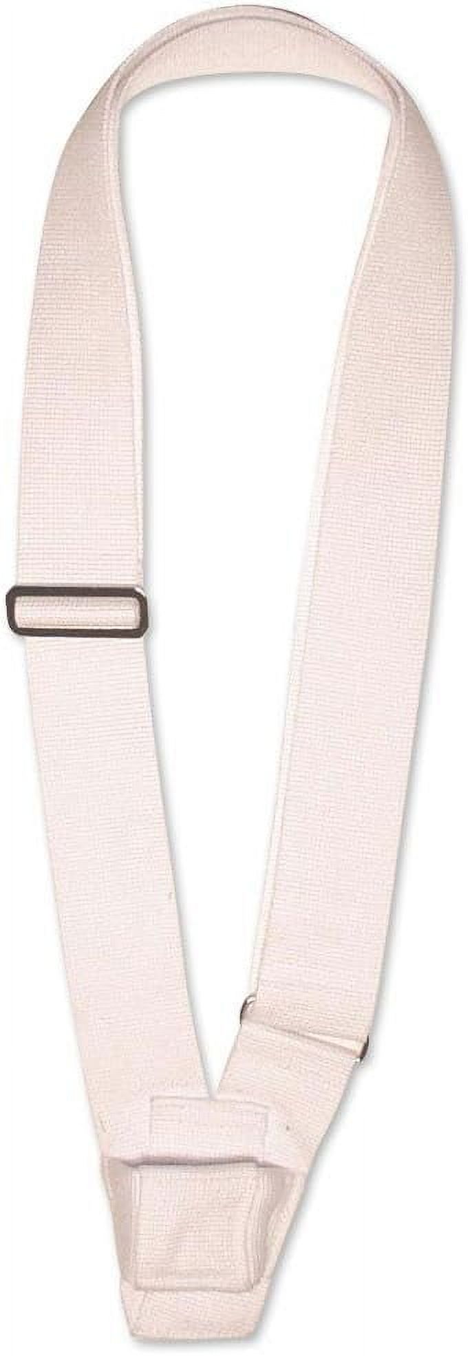 White Single Web Sling Carrying Belt Color Guard Parade Flagpole Holder ...