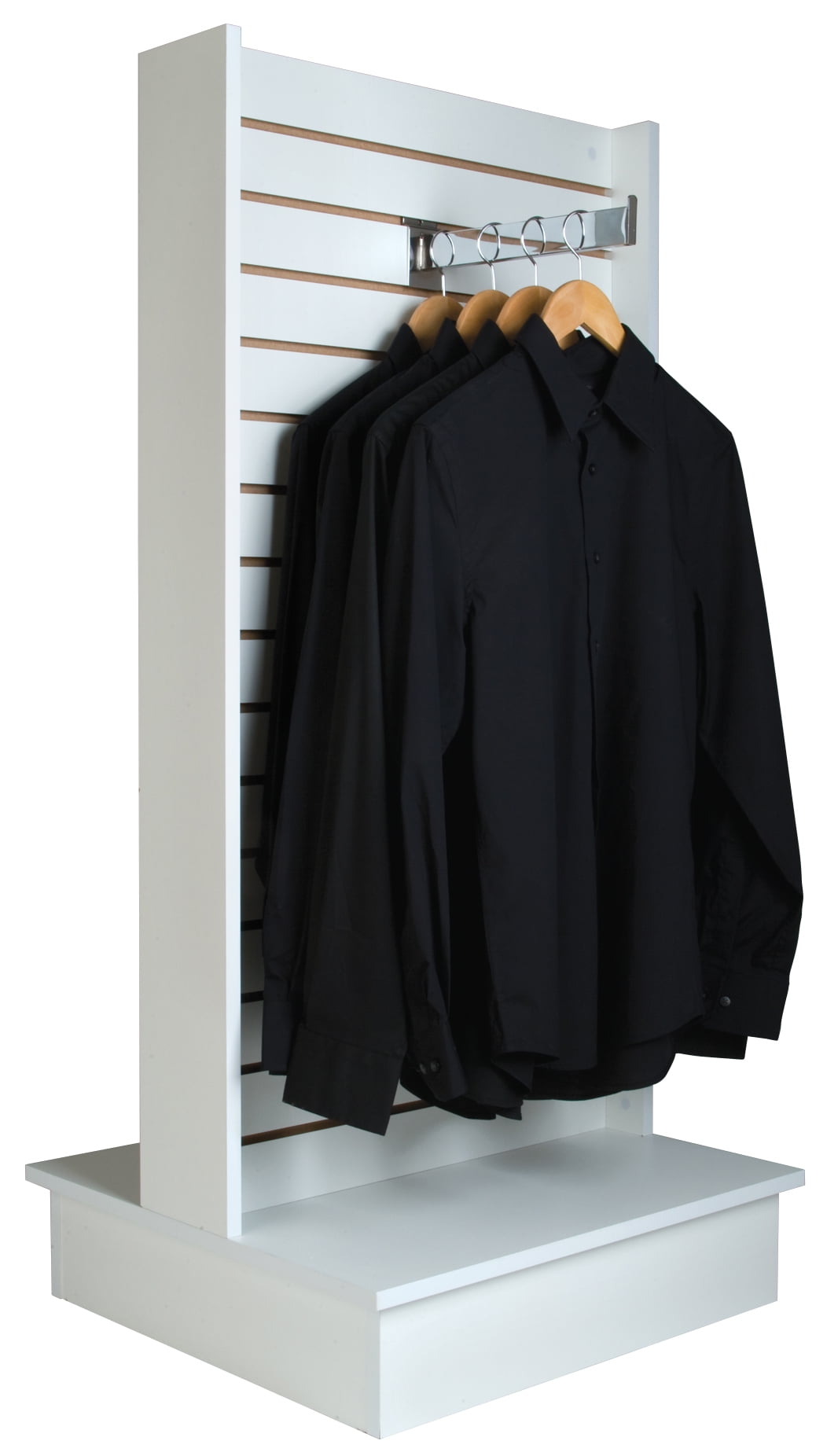 White Slatwall 2-Way Merchandiser (Pack of 1) - Walmart.com