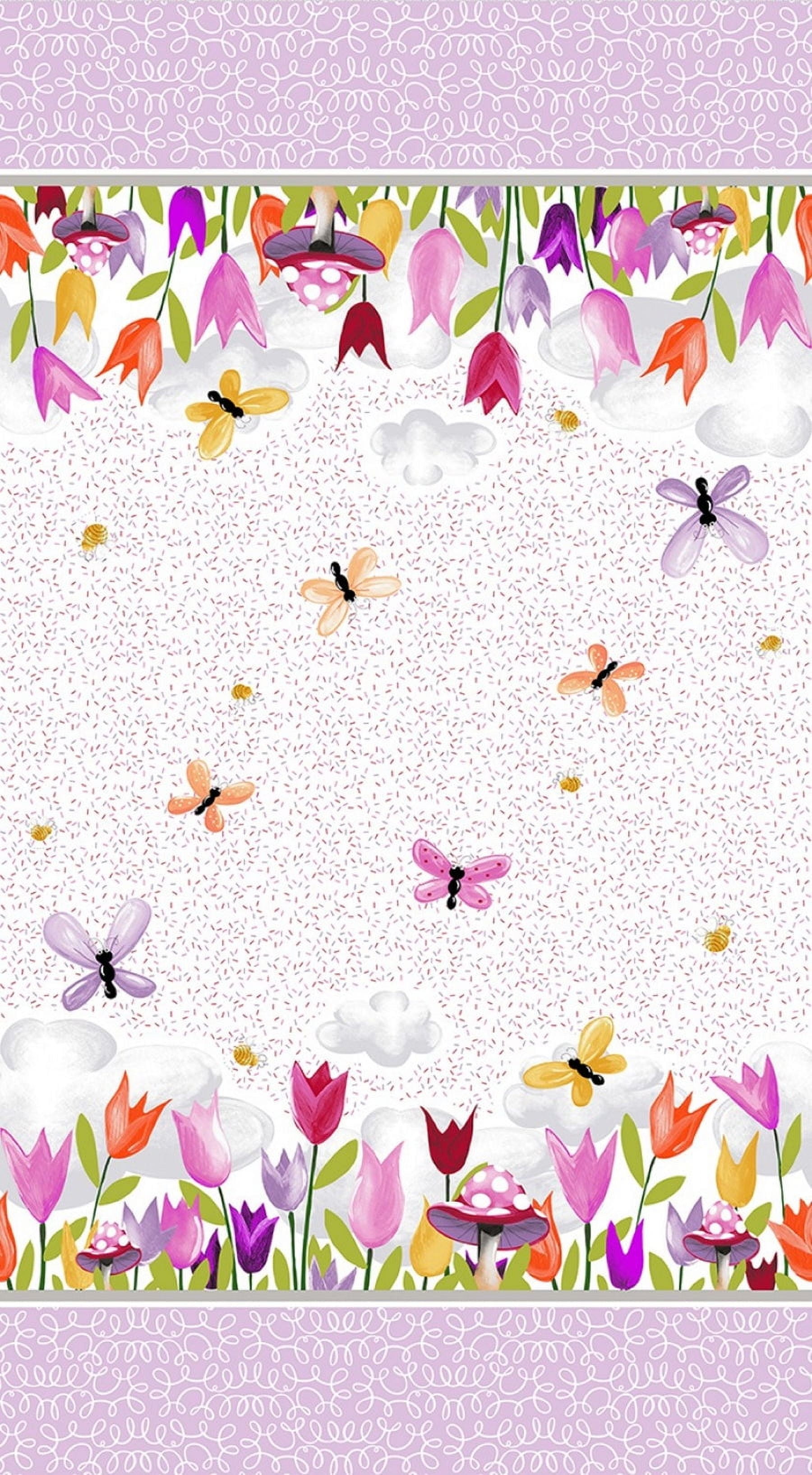 White Sloane the Snail Double Border by The Yard- handcut - Walmart.com