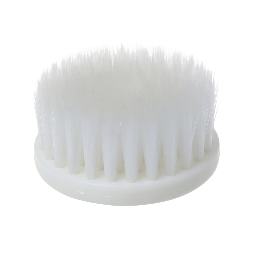 White Soft Drill Powered Brush for Head 60mm Polisher Bathroom Cleaning ...