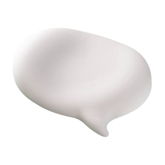 White Soft Rubber Mouse Wrist Support With Ergonomic Design And Palm ...