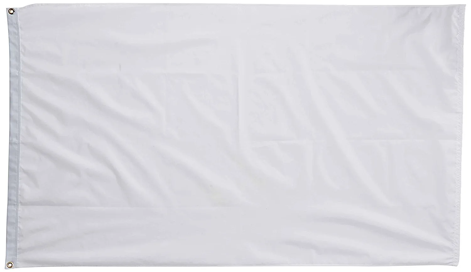 White Solid Color Flag 12X18 Blank Sublimation BOAT Flag Blank White ...