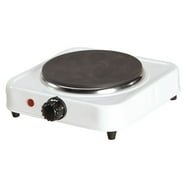Elite Gourmet ESB-301BF Single Cast Electric Burner Hot Plate, Black ...