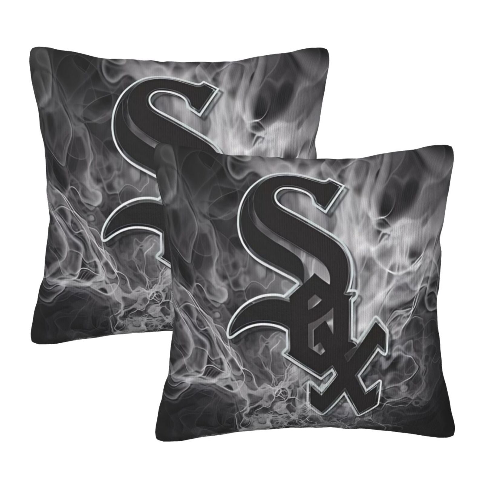 White_Sox Baseball Team Double Sided Plush Pillow Cover (2 Pack), Sofa ...