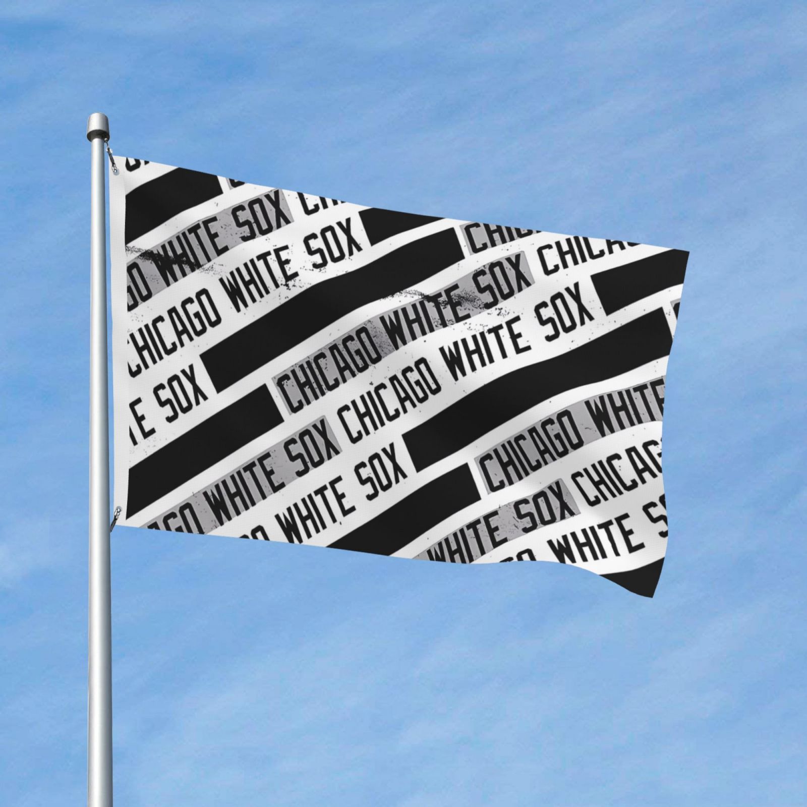White_Sox Baseball Team Garden Flag 3x5FT Indoor Outdoor Decorative ...
