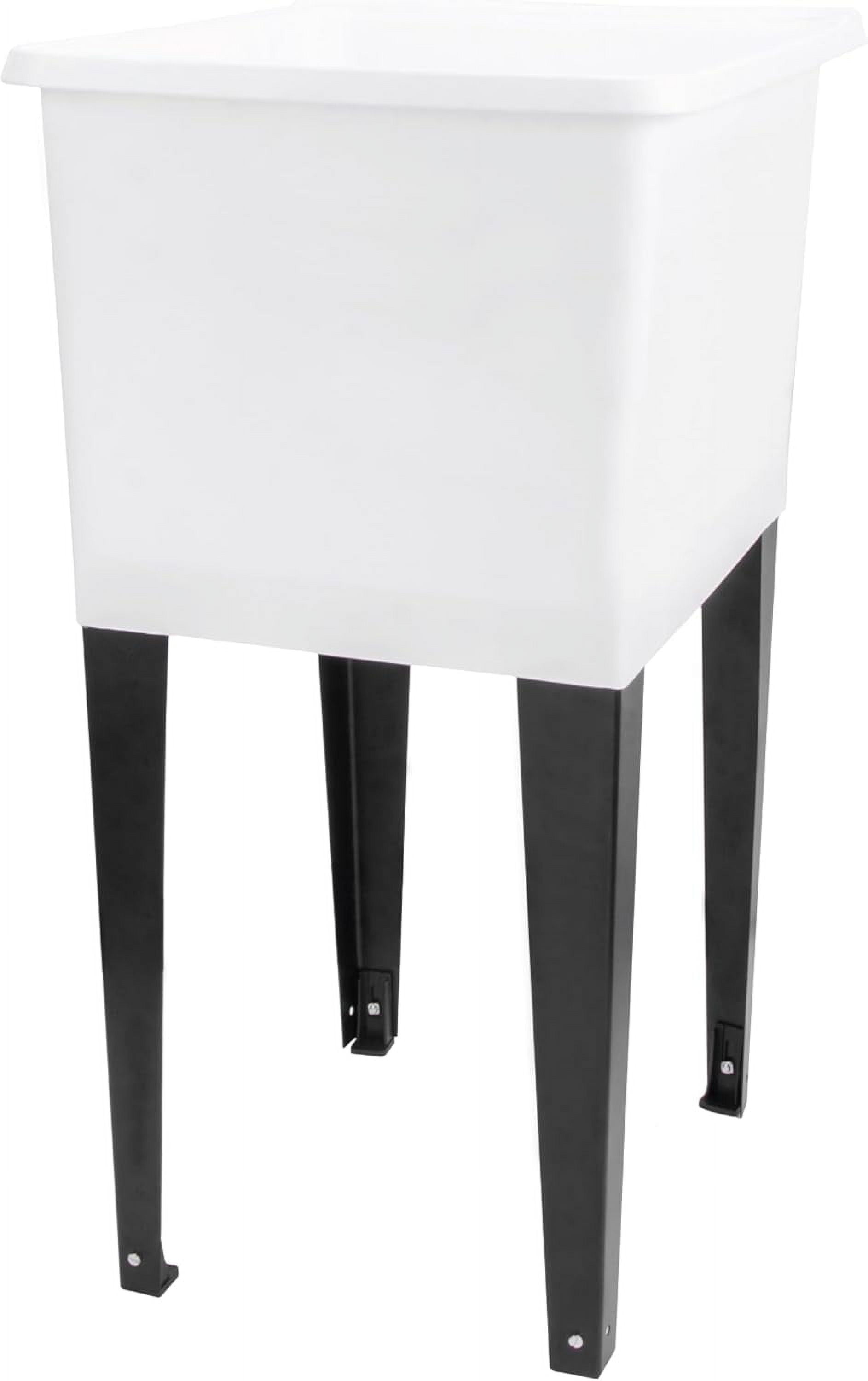 White Space Saver Utility Sink by JS Jackson Supplies, Freestanding ...