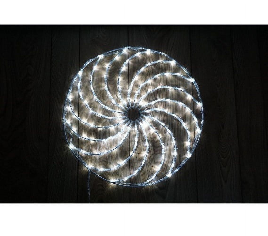 White Spinning Christmas Light Wheel - Walmart.com