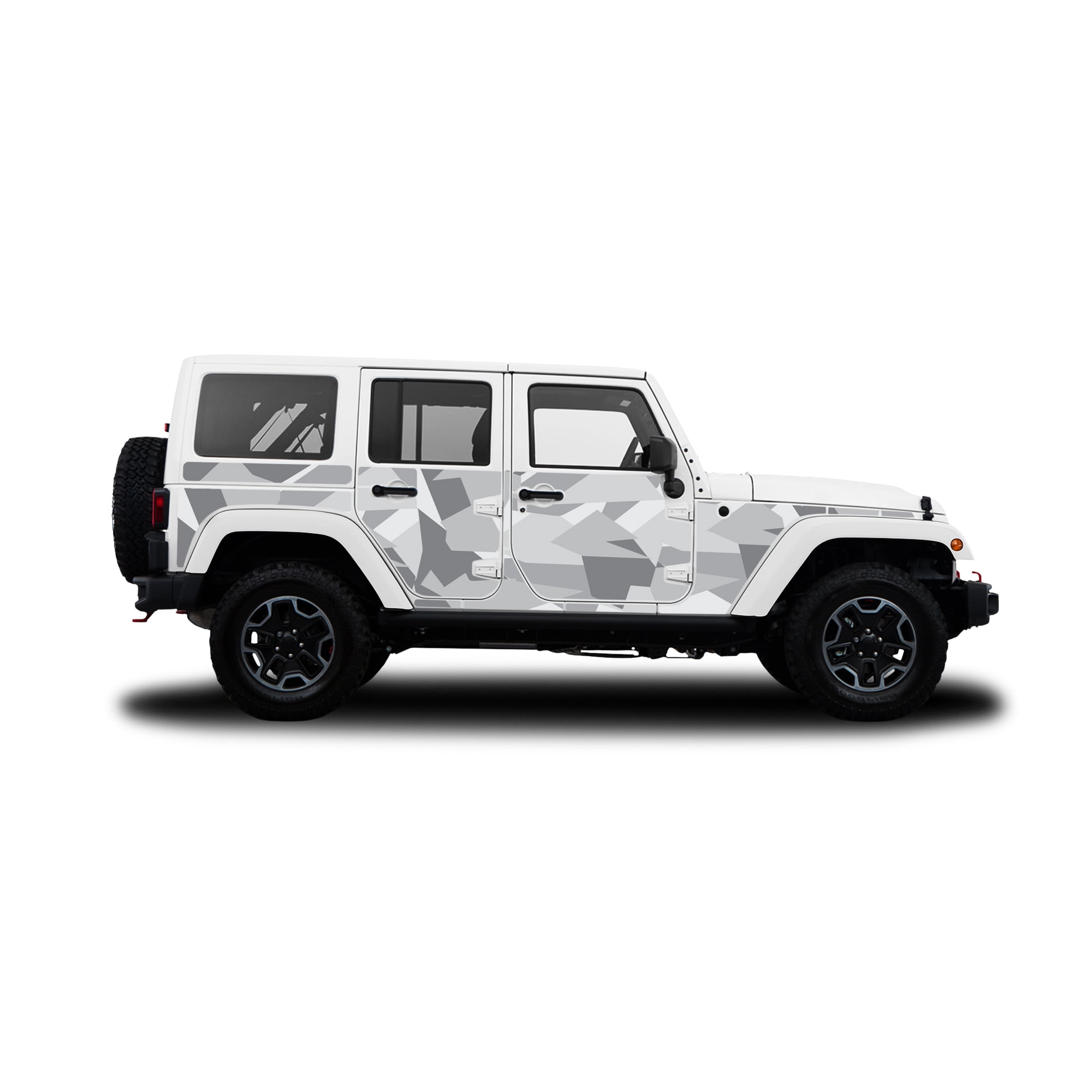 White Splinter Camo Action Shield™ Body Armor for JK 4 Door - Walmart.com
