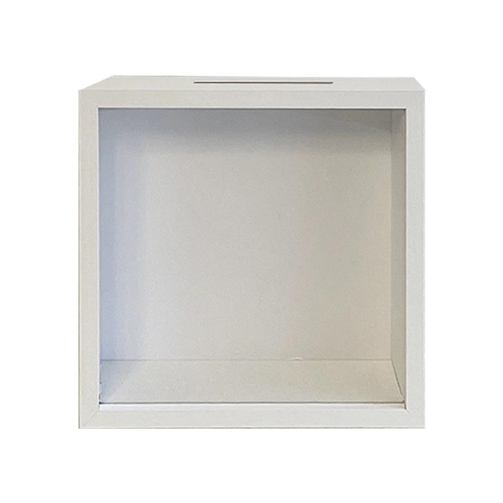 White Square 8-Inch Hanging Concert Ticket Stub Storage Photo Frame ...