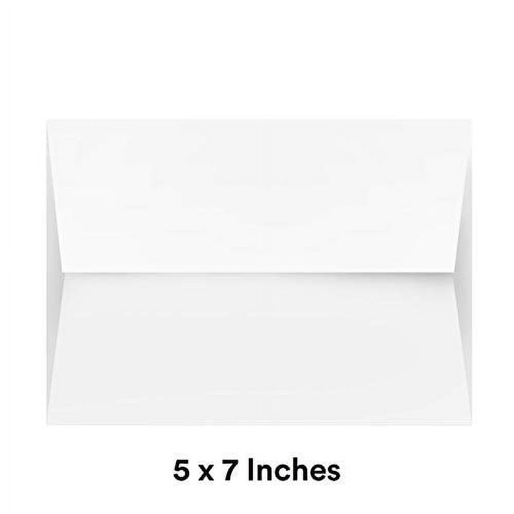 White Square Flapped Invitation Envelopes - Perfect for Weddings, Party ...