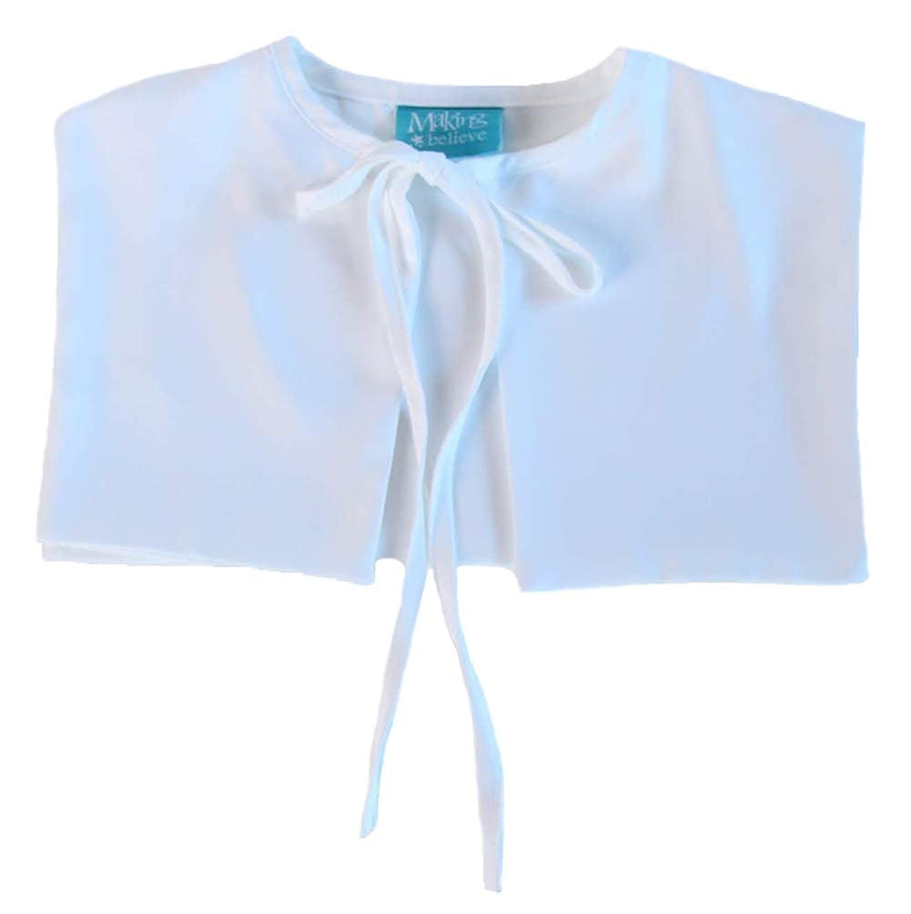 White Square Pilgrim Style Collar (Large, White) - Walmart.com