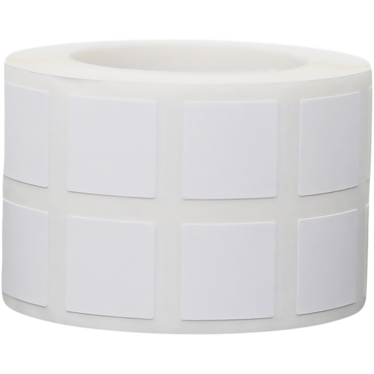 White Square Stickers | 0.5" Inch Square | 1000 Pack - Walmart.com