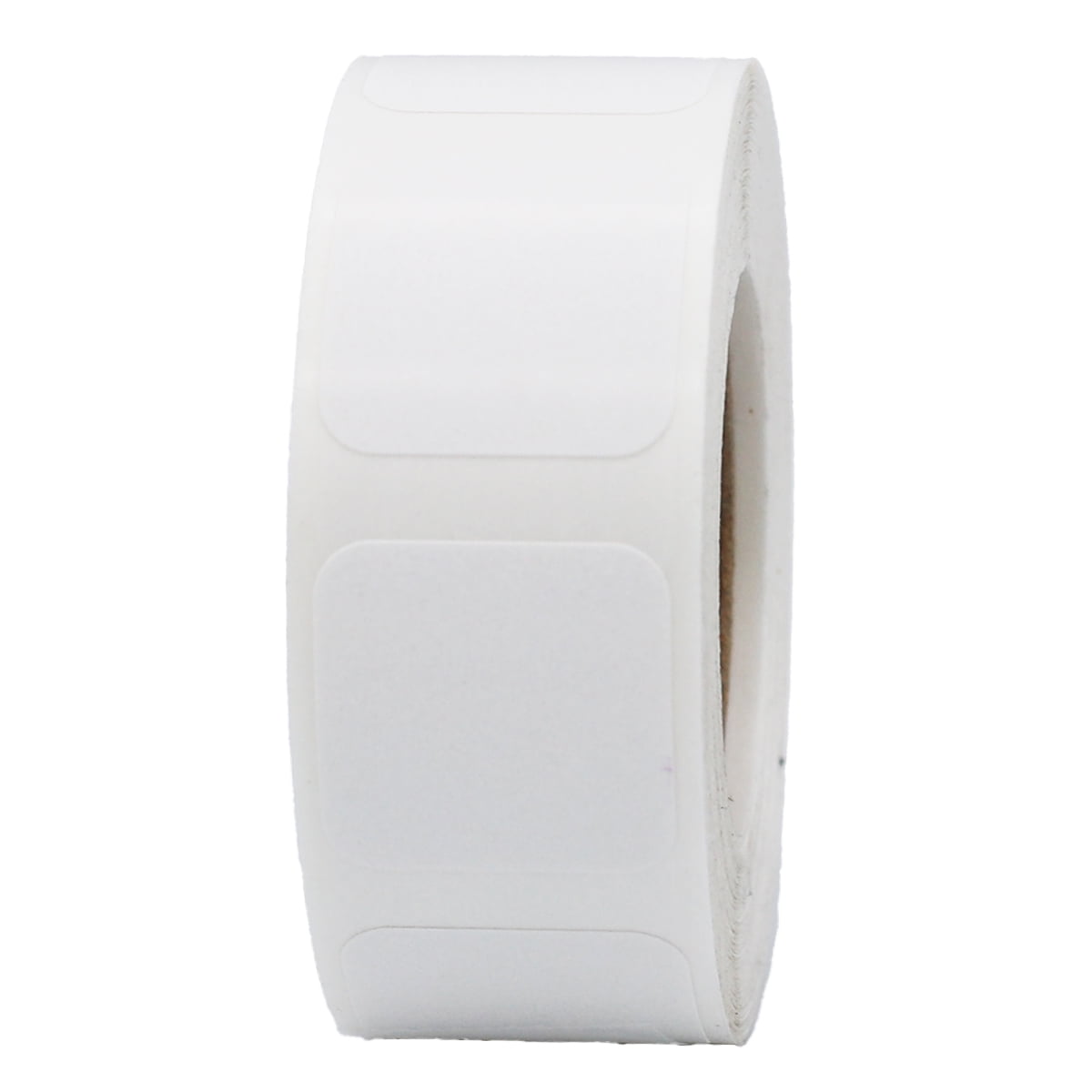 White Square Stickers | 0.75" Inch Square | 500 Pack - Walmart.com