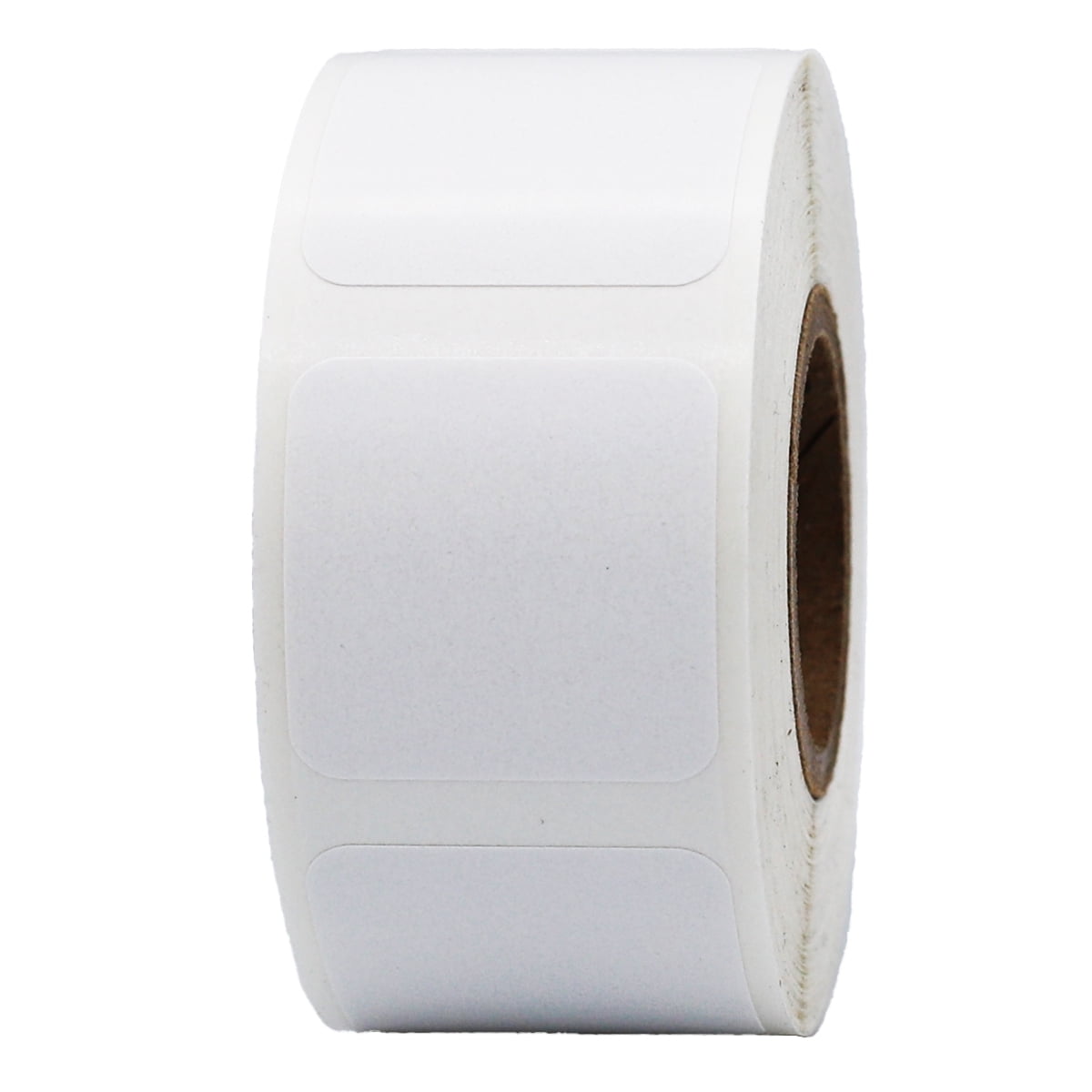 White Square Stickers | 1" Inch Square | 500 Pack - Walmart.com