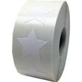 Adhesive White Star Stickers, 1 Inch, 500 Labels on Roll - Walmart.com
