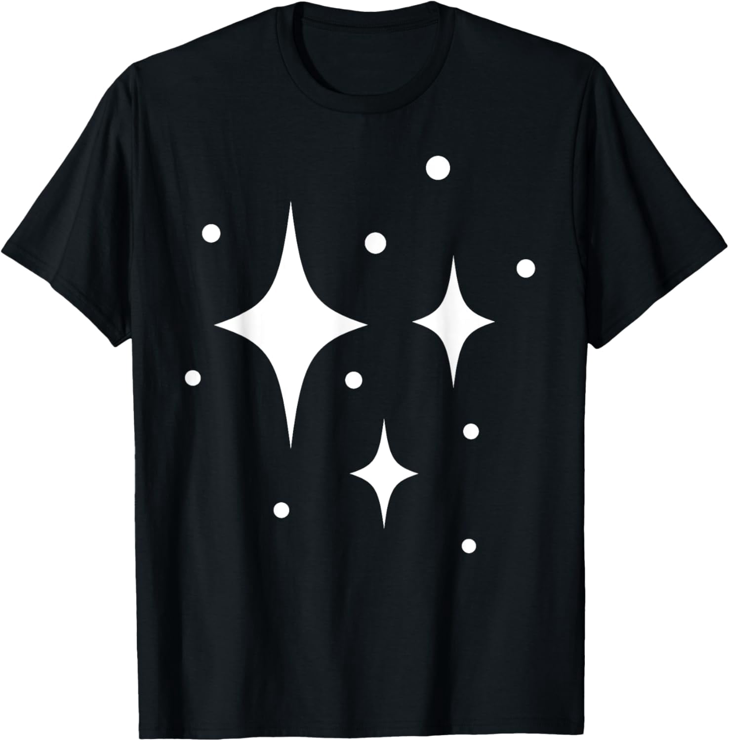 White Stars Star-Pattern-Design Costume Gifts Men Women Kids T-Shirt ...