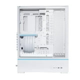 White Steel & Tempered Glass ATX Mid Tower Computer Case - Walmart.com