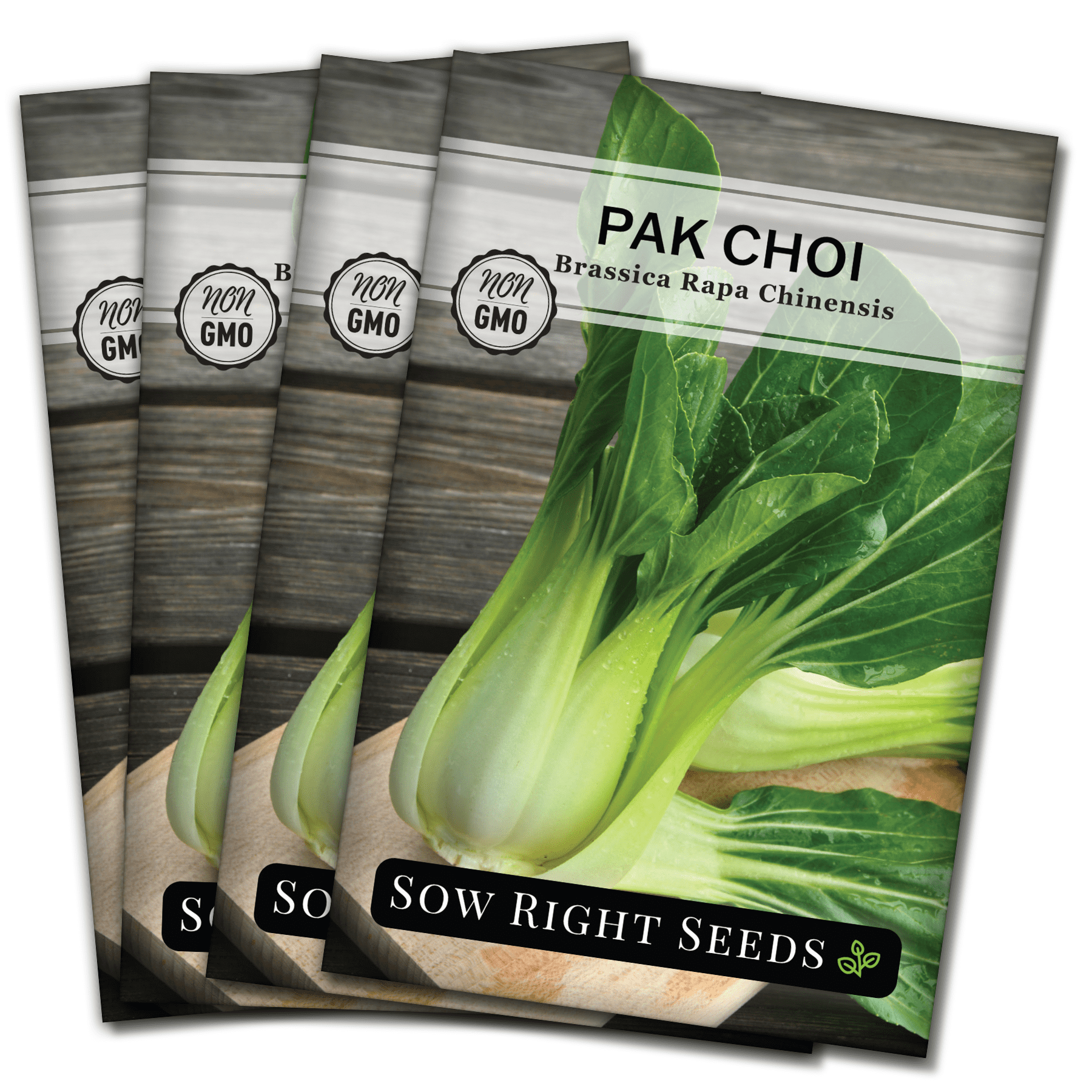 White Stem Pak Choi Seeds - Non GMO Heirloom Varieties for your Home ...