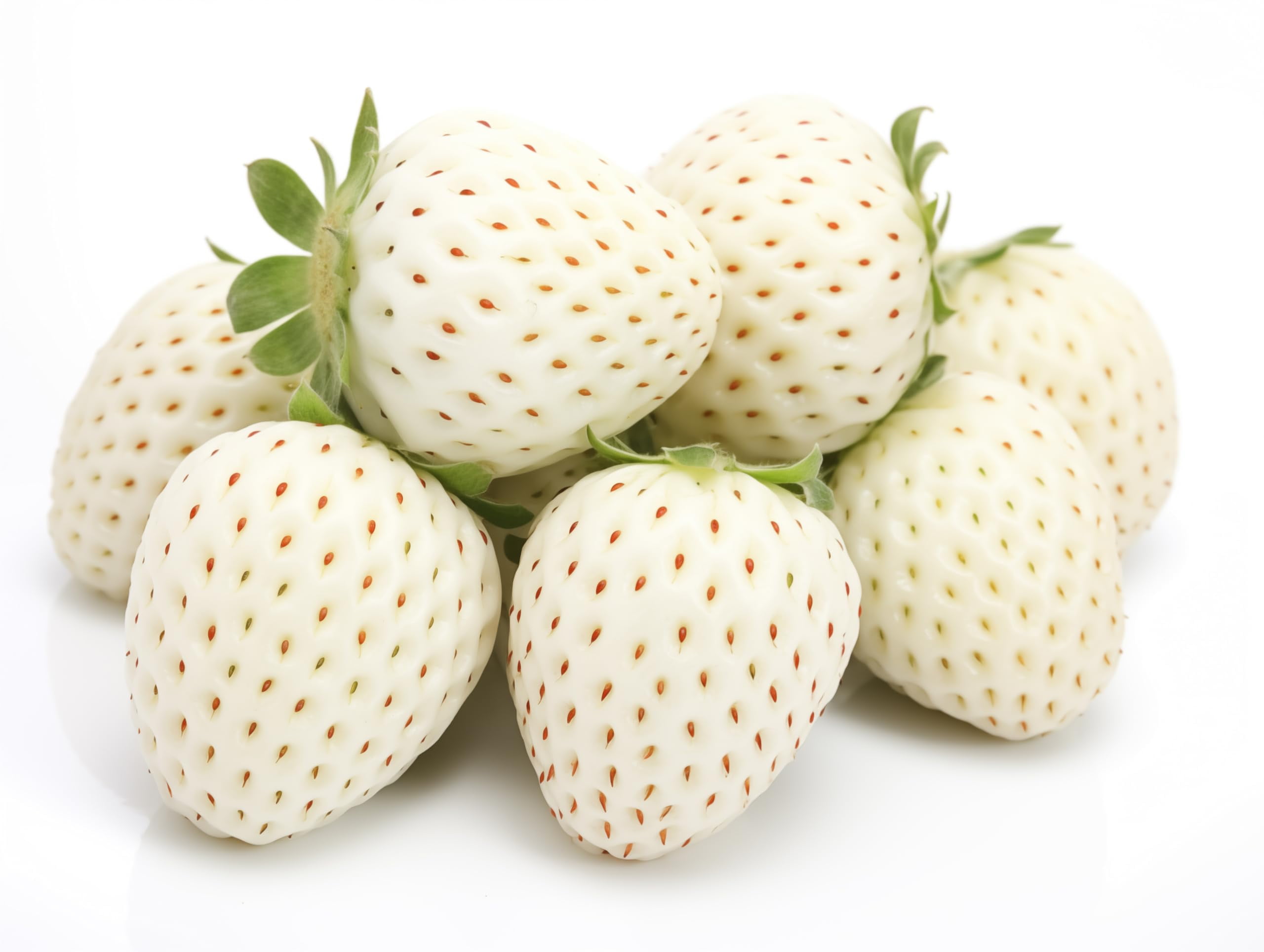White Strawberry Plants for Growing - White Pineberry are Tasty and ...