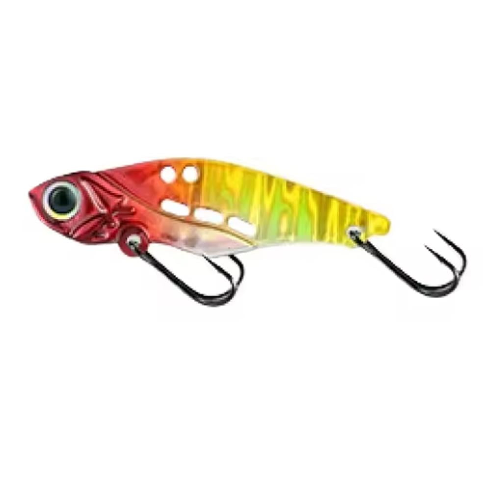 White Stripe Vib/Flame Red 3.5g White Stripe Vib 3.5g Micro-Object Long-Distance Casting Lure ...