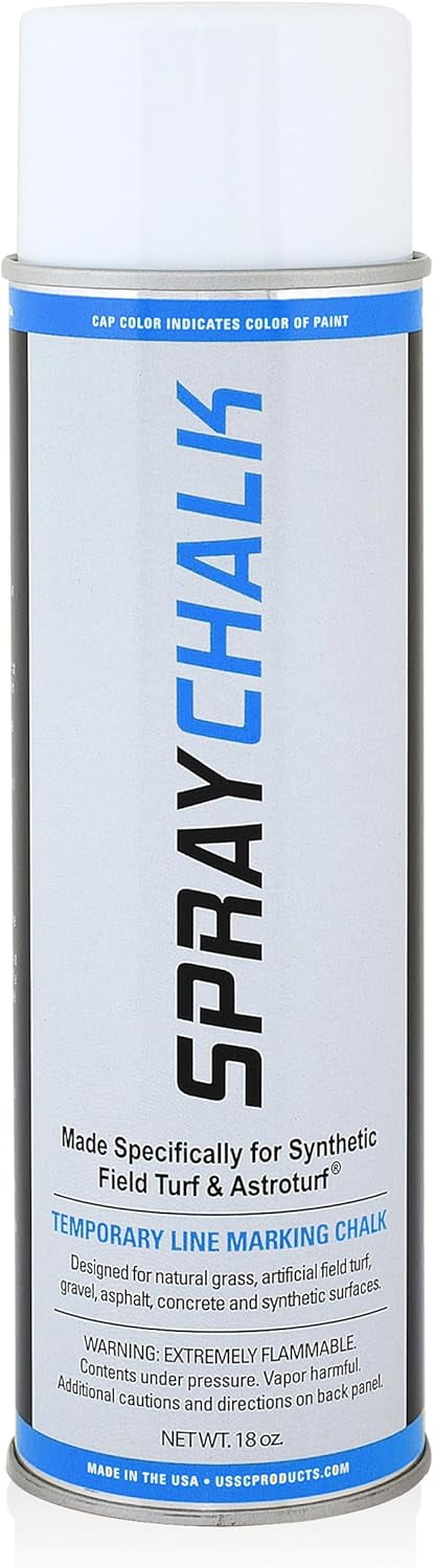 (White Temporary Removable marking chalk for synthetic turf, asphalt ...