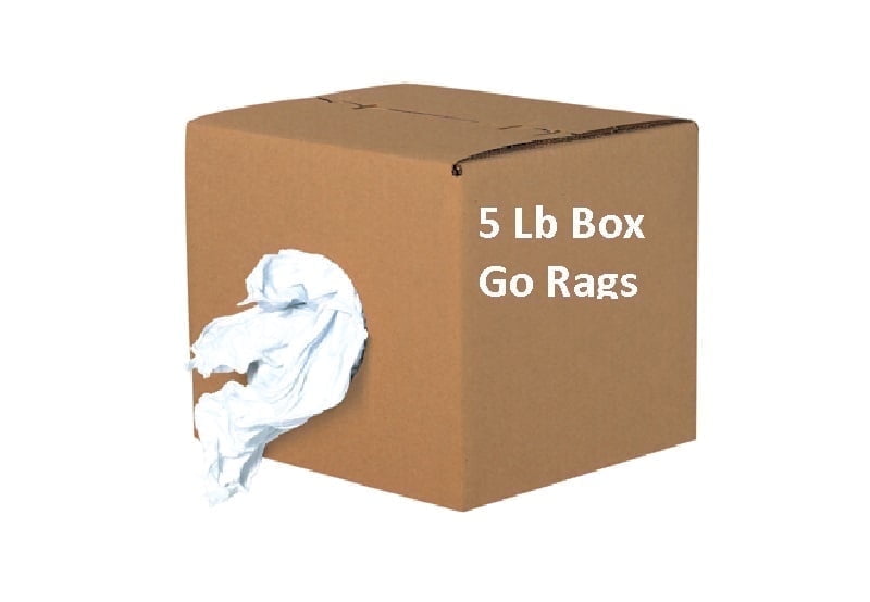 GO RAGS, White Household Cleaning Cloths & Wipes, Floor, Commercial ...