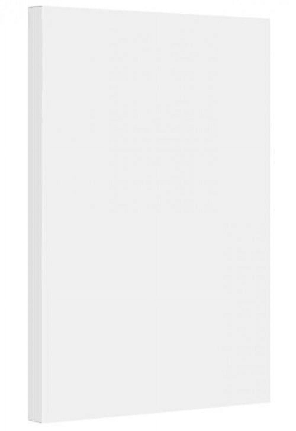 White Thick Paper Cardstock - 8 x 10" Blank 100 lb Cover Card Stock ...