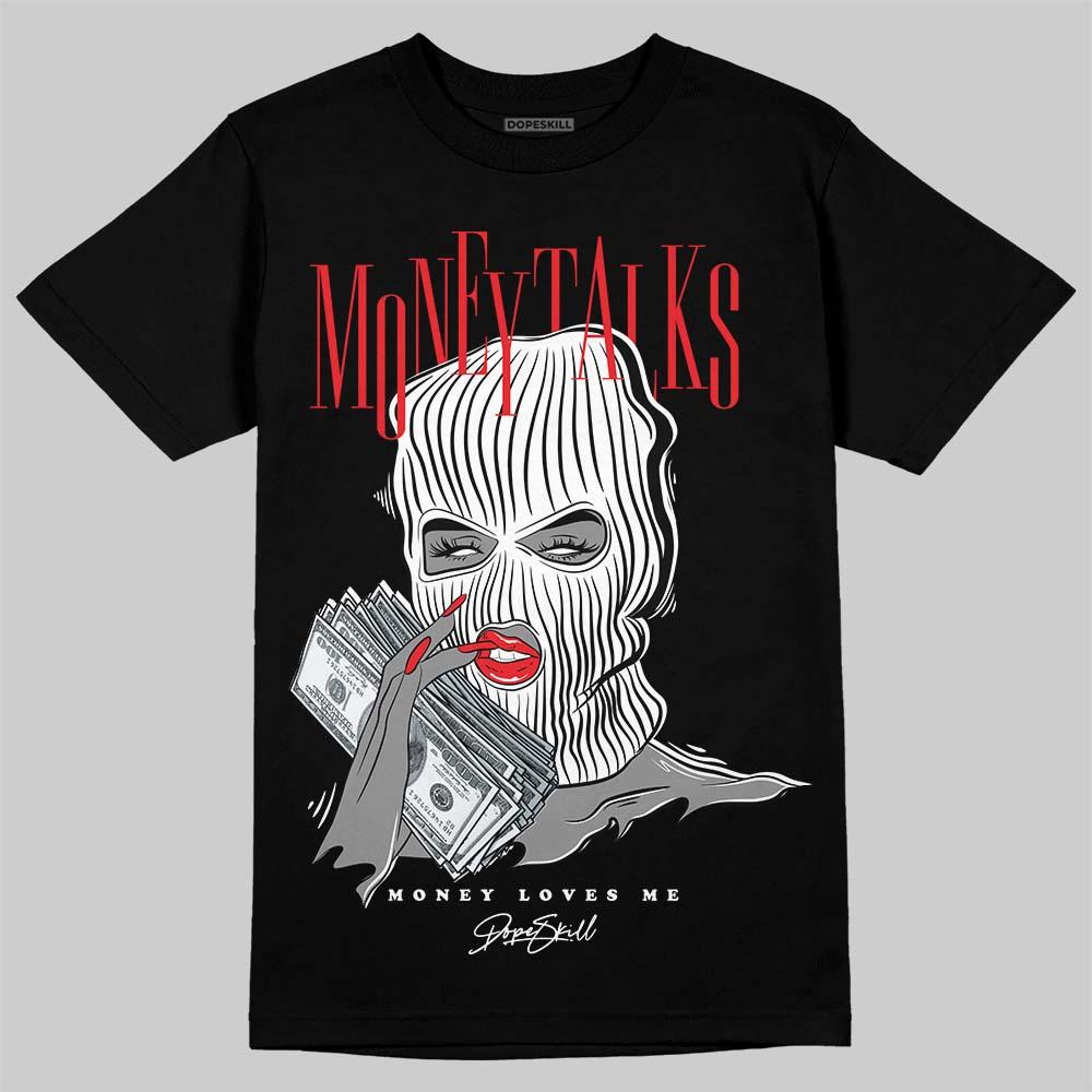 White Thunder 4s DopeSkill T-Shirt Money Talks Graphic_1 - Walmart.com