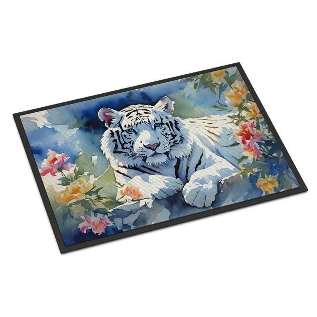 White Tiger Doormat 36 in x 24 in - Walmart.com
