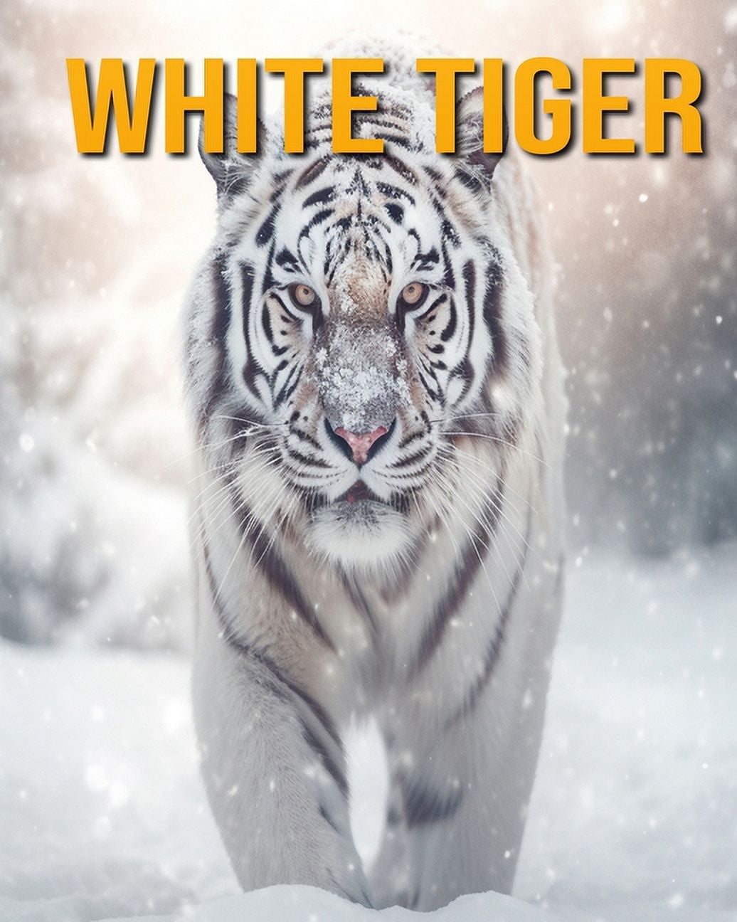 White Tiger: Fun Facts Book for Kids - Walmart.com