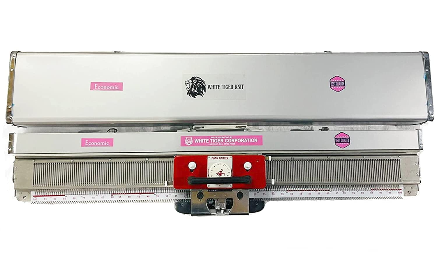 White Tiger Knit Stainless Steel Wool Knitting Machine By Hand Home ...