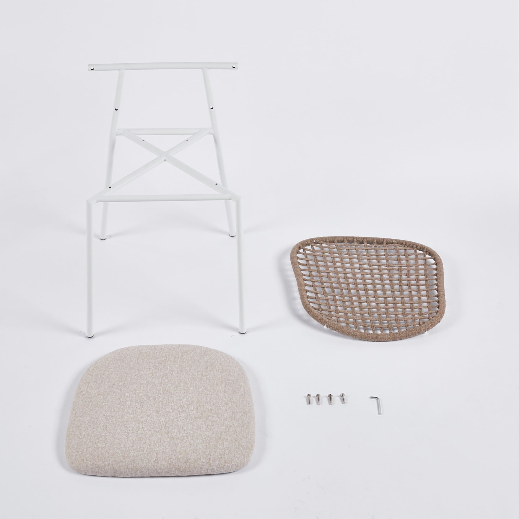 White Tone - Simple Assembly - Multiple Places - Versatile Seating ...