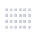 White Twenty-Four Pack Of Flameless Battery Operated Led Tea Light ...