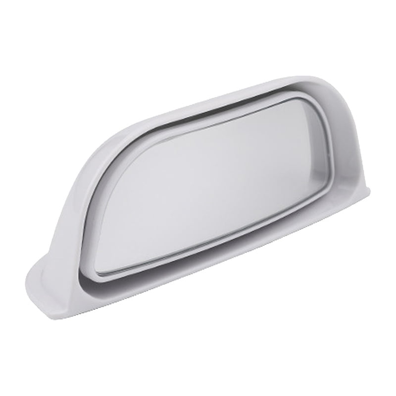 White-Universal Car Rear View Mirror Wide-angle Blind Spot Mirror B ...