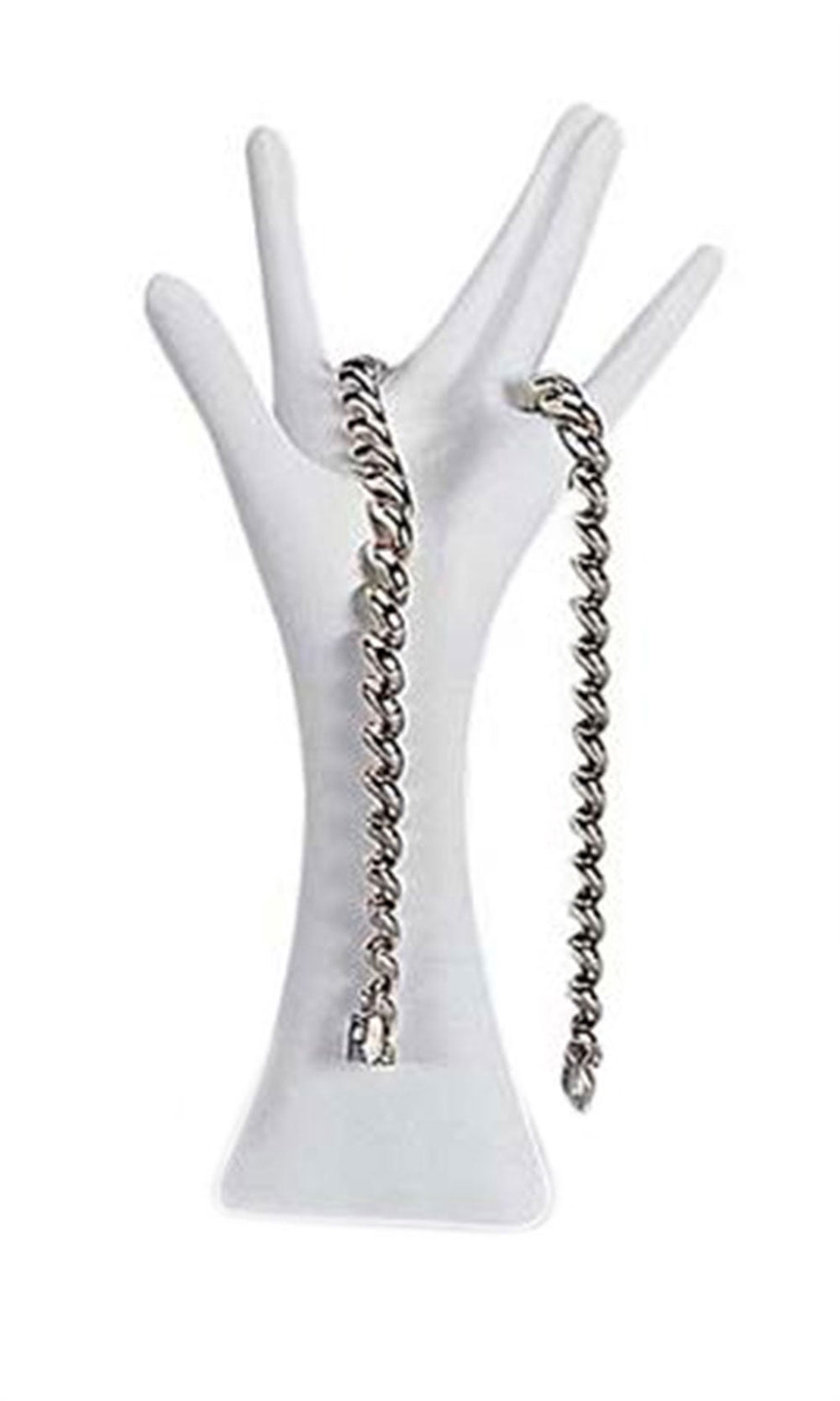 White Upright Display Hand - 8"H - Walmart.com