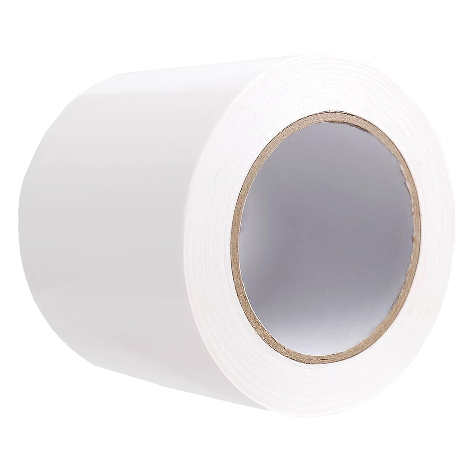 White Vapor Barrier Tape, 4" x 100' White Vinyl Tape, Polyethylene Tape ...