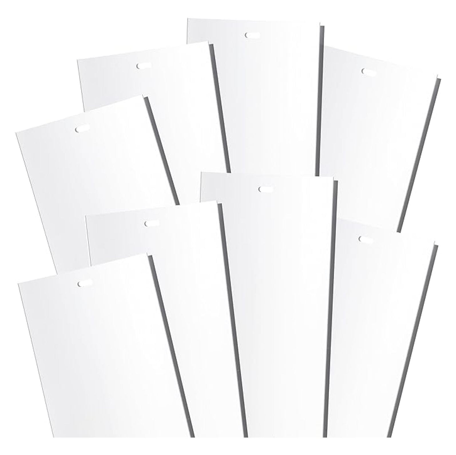 White Vertical Blinds Replacement Slats, for Doors and Windows. Easy ...