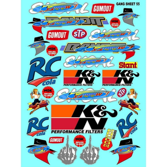 Rc Boat Decals