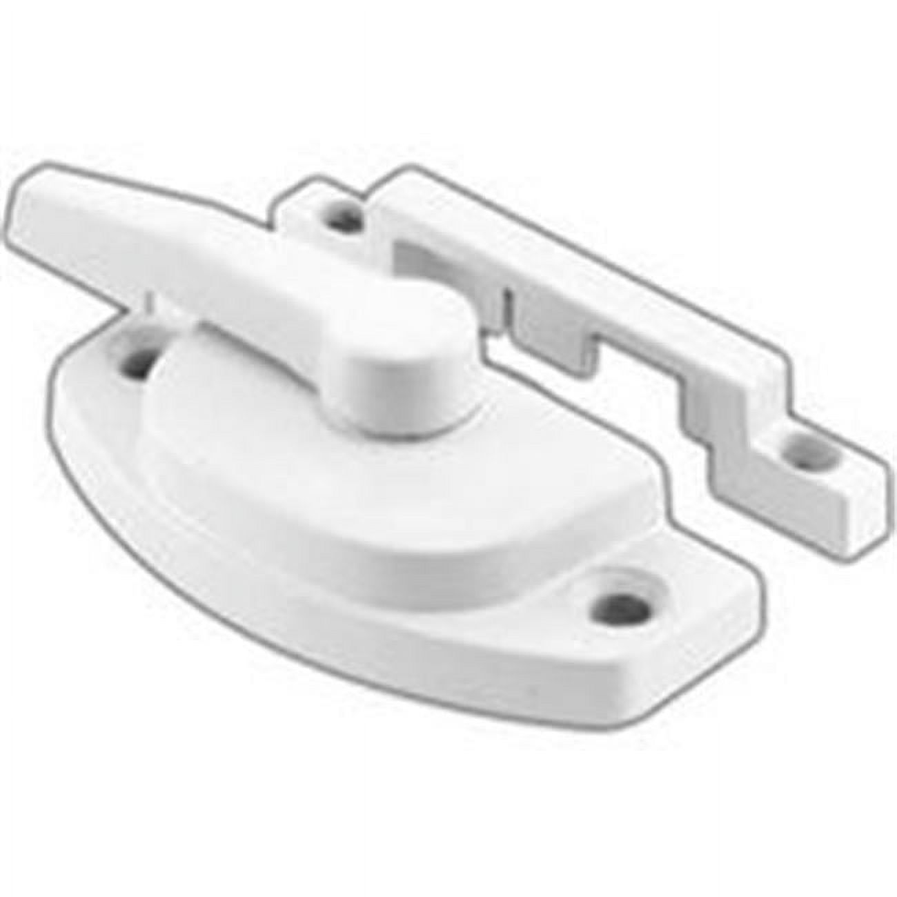 White Vinyl Window Sash Lock F 2588 - Walmart.com