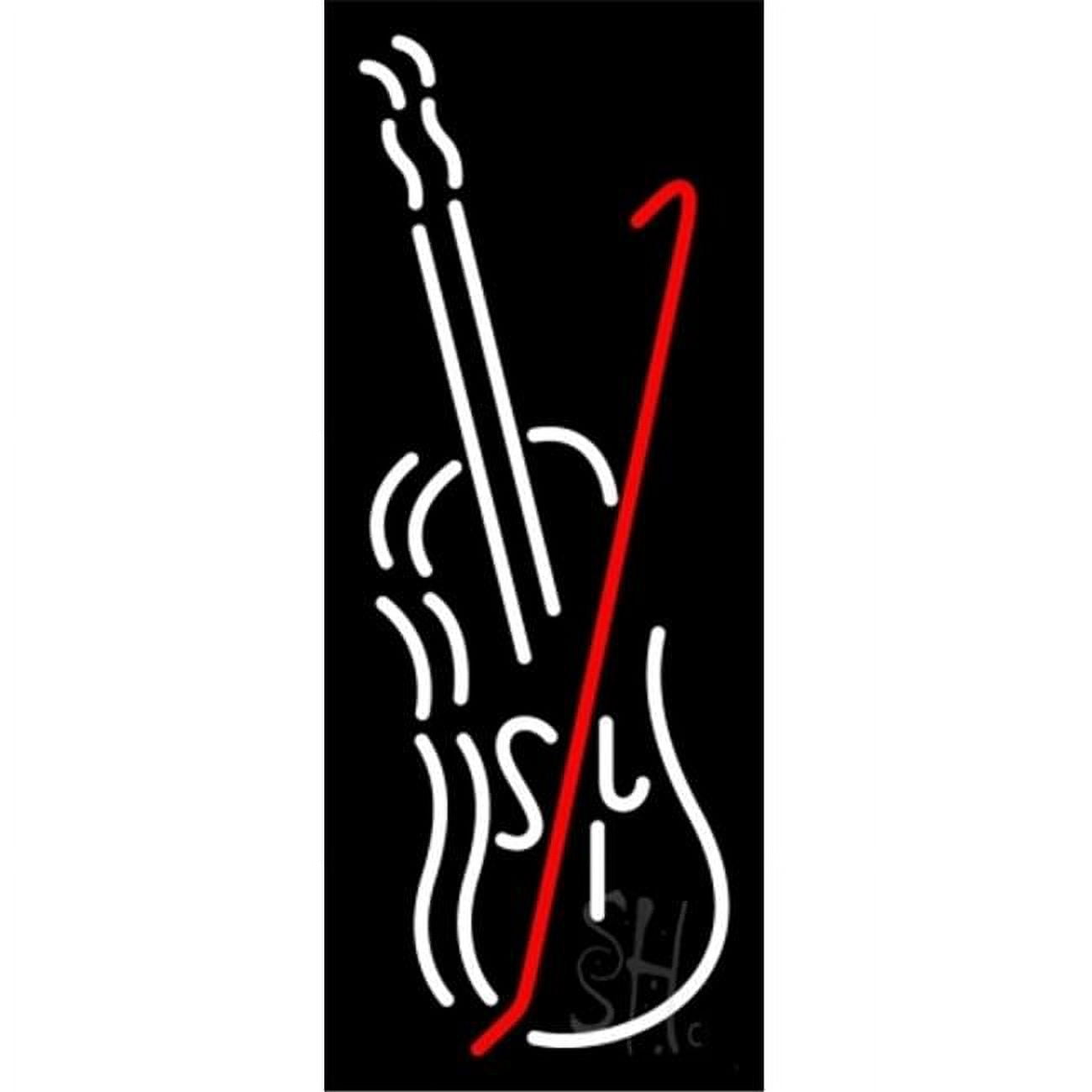 White Violin Neon Sign, 32 x 3 x 13 in. - Walmart.com