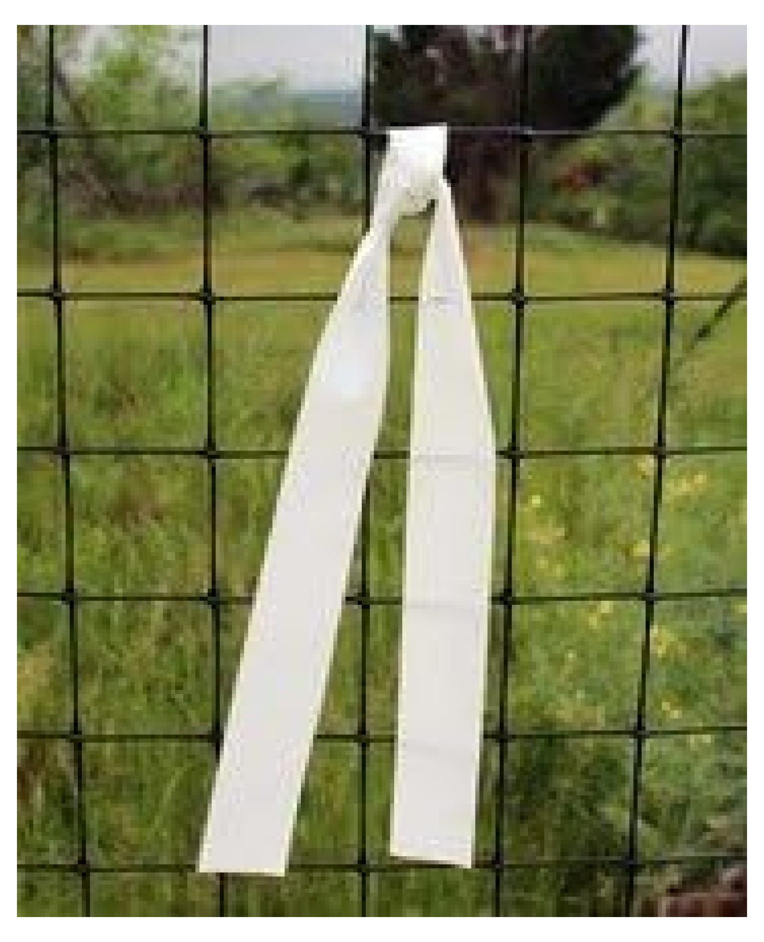 White Warning Streamers- 50 - Walmart.com