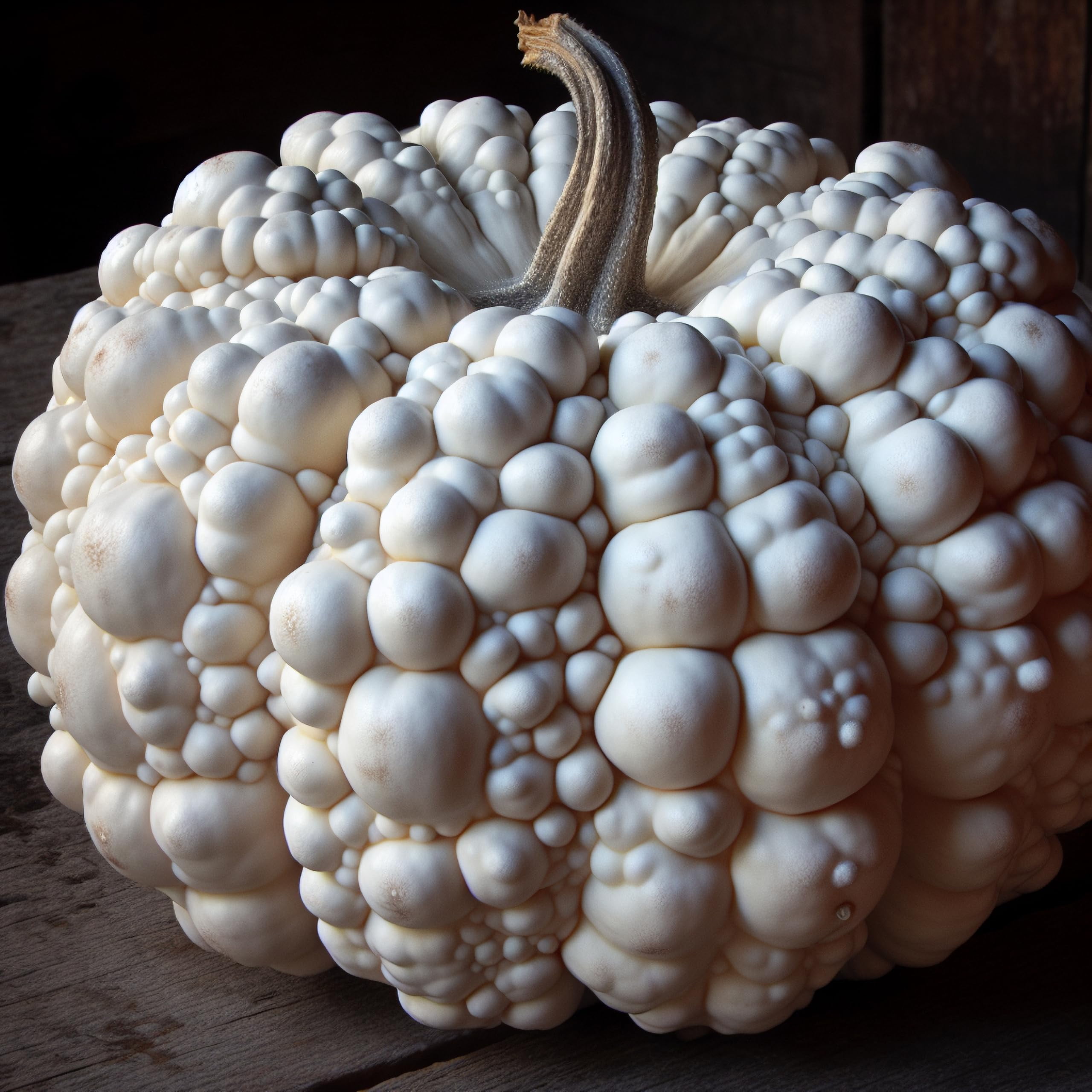 White Warty Specter Pumpkin Seeds for Planting (10 Seeds) - White ...