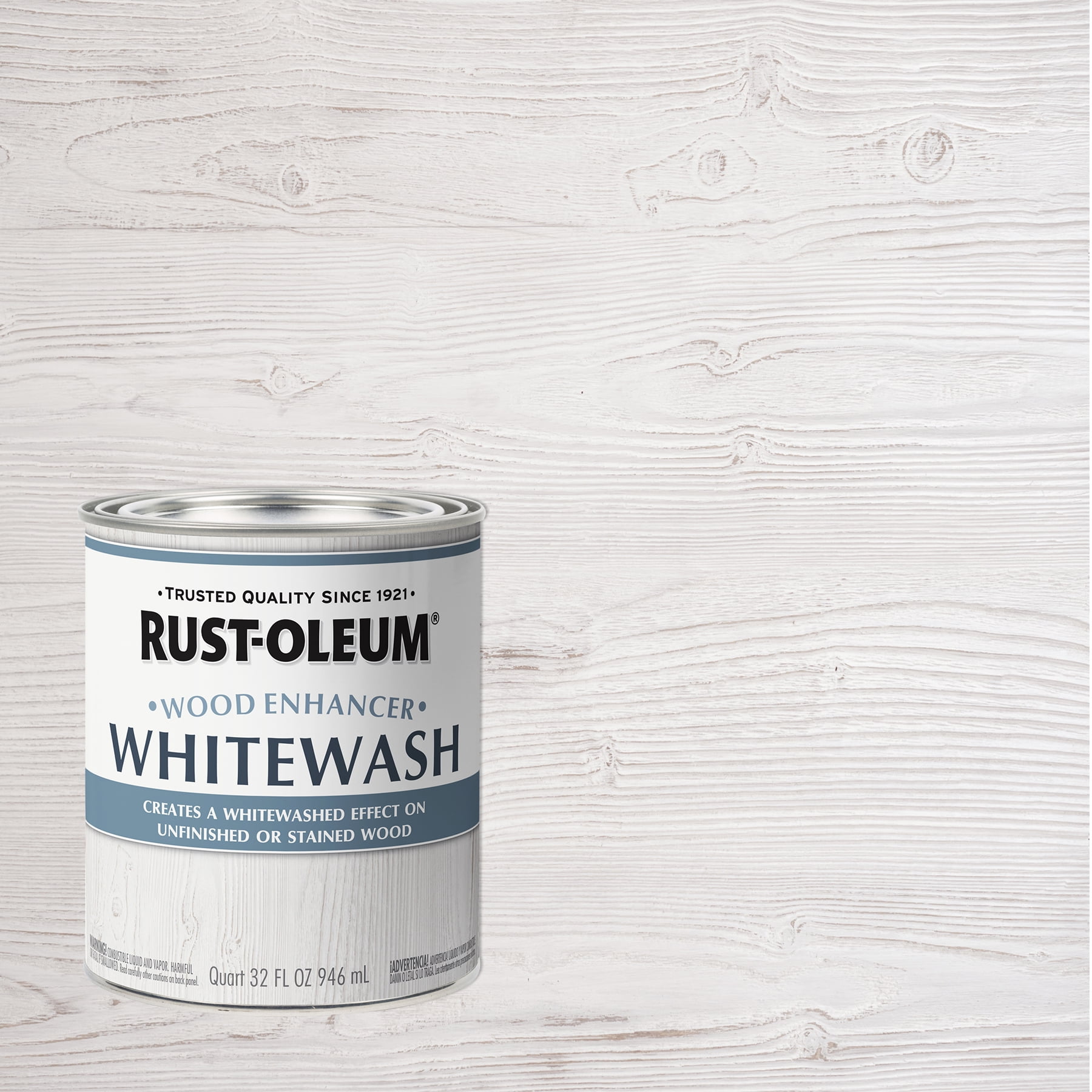 White Wash, Rust-Oleum Ultimate wood Stain, Quart - Walmart.com