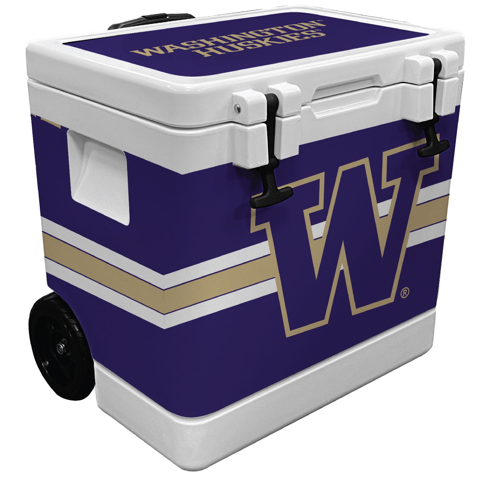 White Washington Huskies 42-Can Wheeled Classic Cooler - Walmart.com