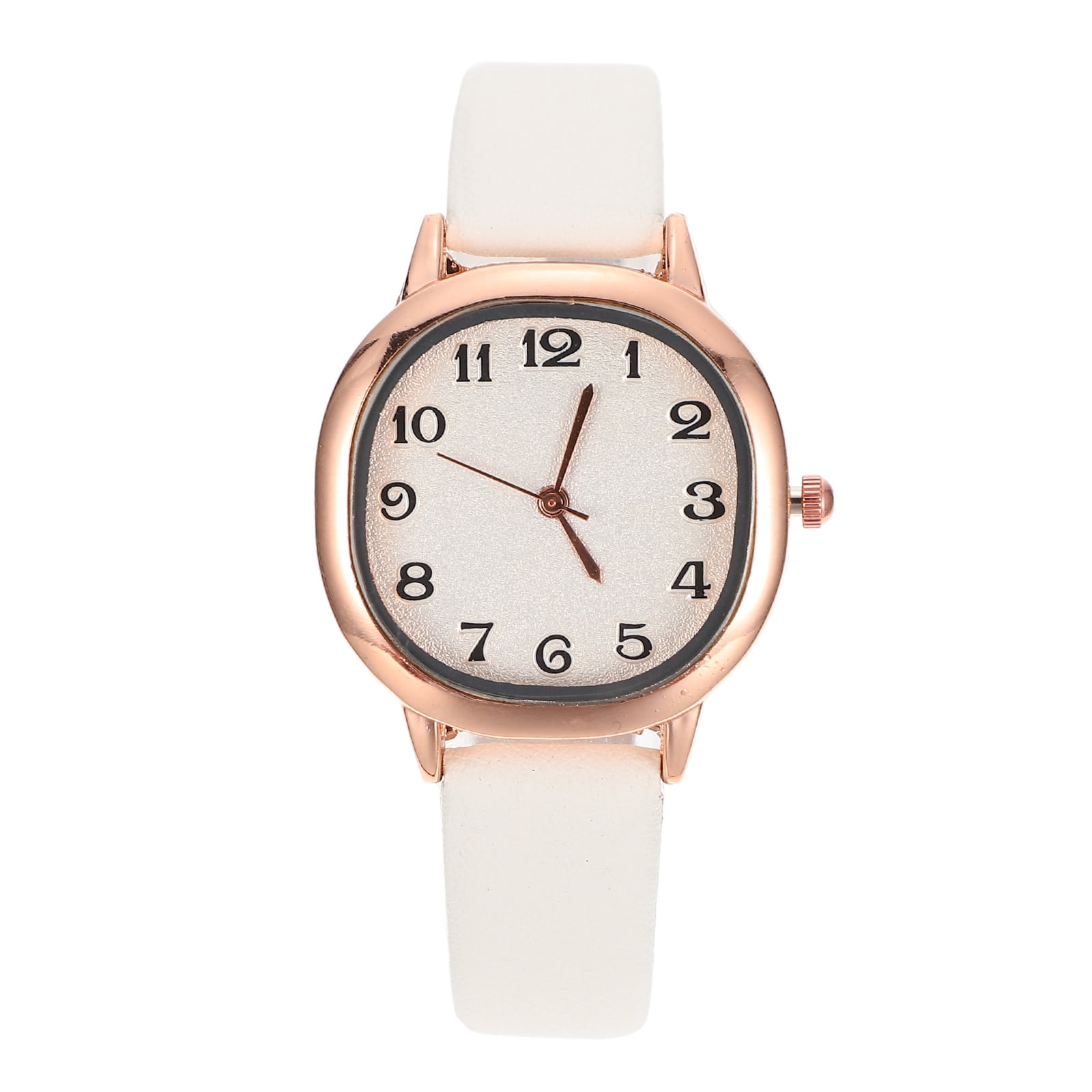 White Watch Digital Decorative Wristwatch Casual - Walmart.com
