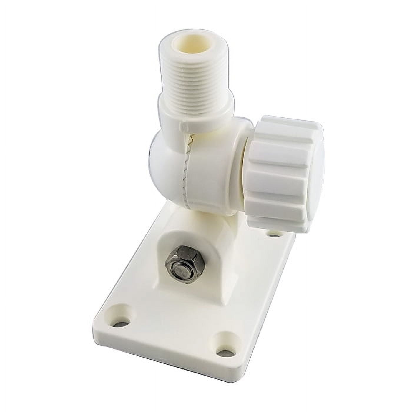 White Water 50039 4-Way Ratchet VHF Antenna Mount with Axis Knob. Color ...