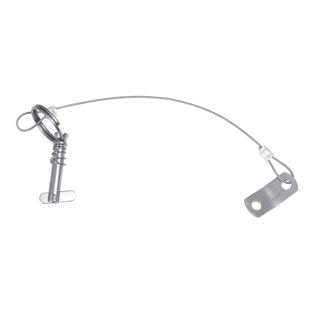 White Water 56090T-LT Stainless Toggle Pin & Lanyard, Lanyard Tab ...