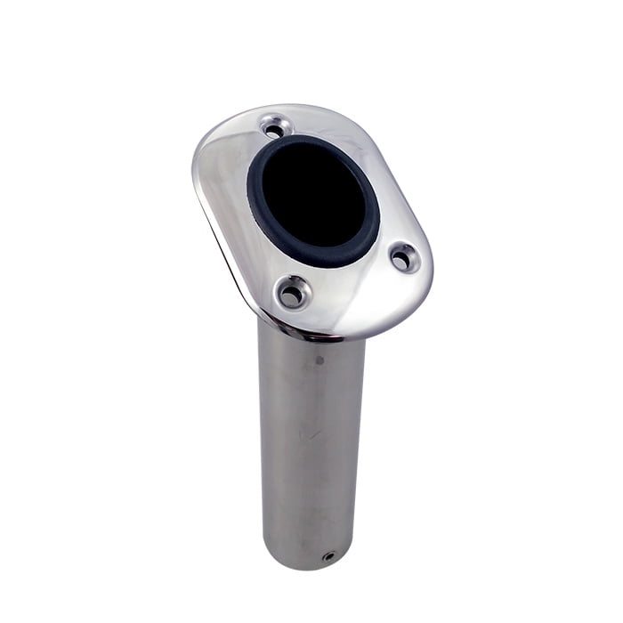 White Water 57738S Stainless Steel Rod Holder, Black PVC Liner ...