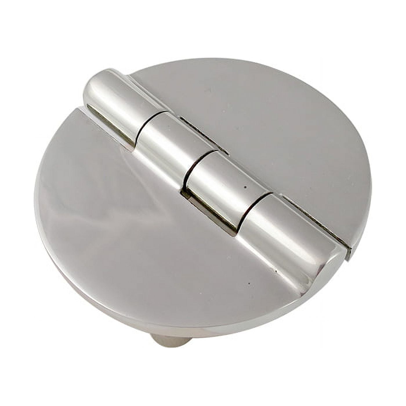 White Water 61152S Stainless Steel Round Hatch Hinge, Bottom Threaded ...
