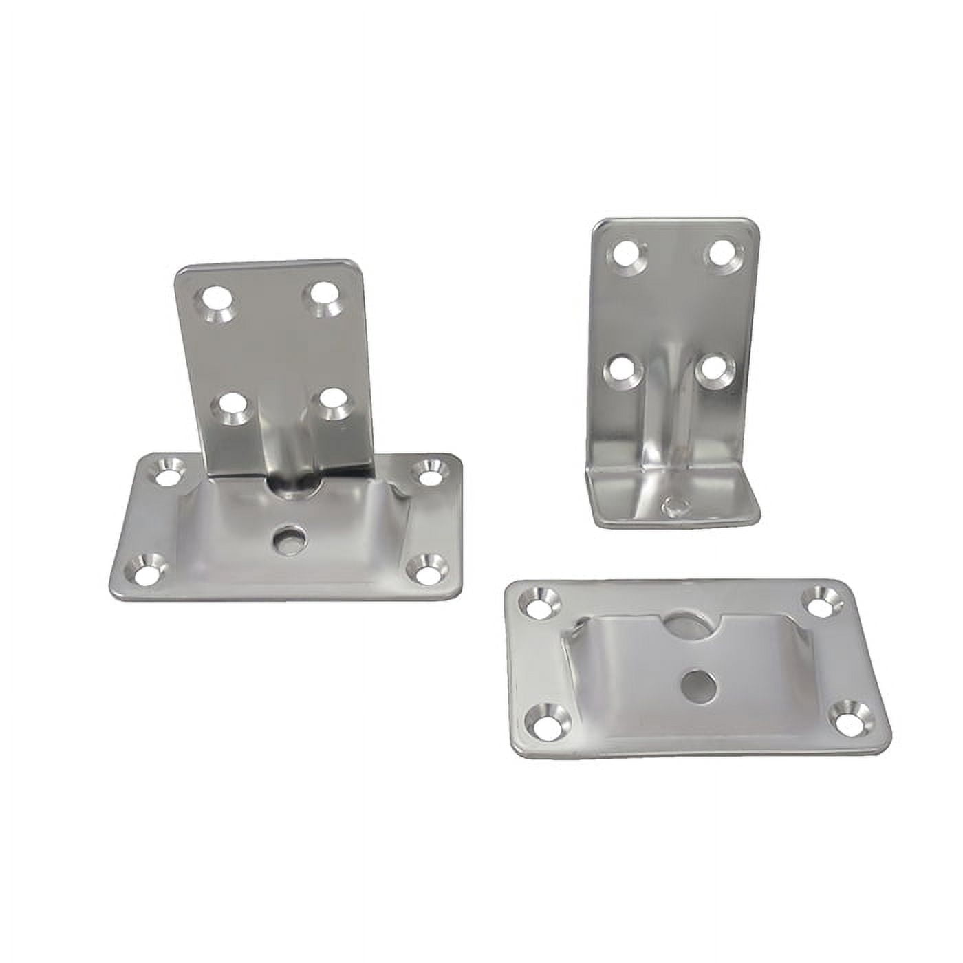 White Water Removable Stainless Steel Table Brackets, Set of 4, Marine ...